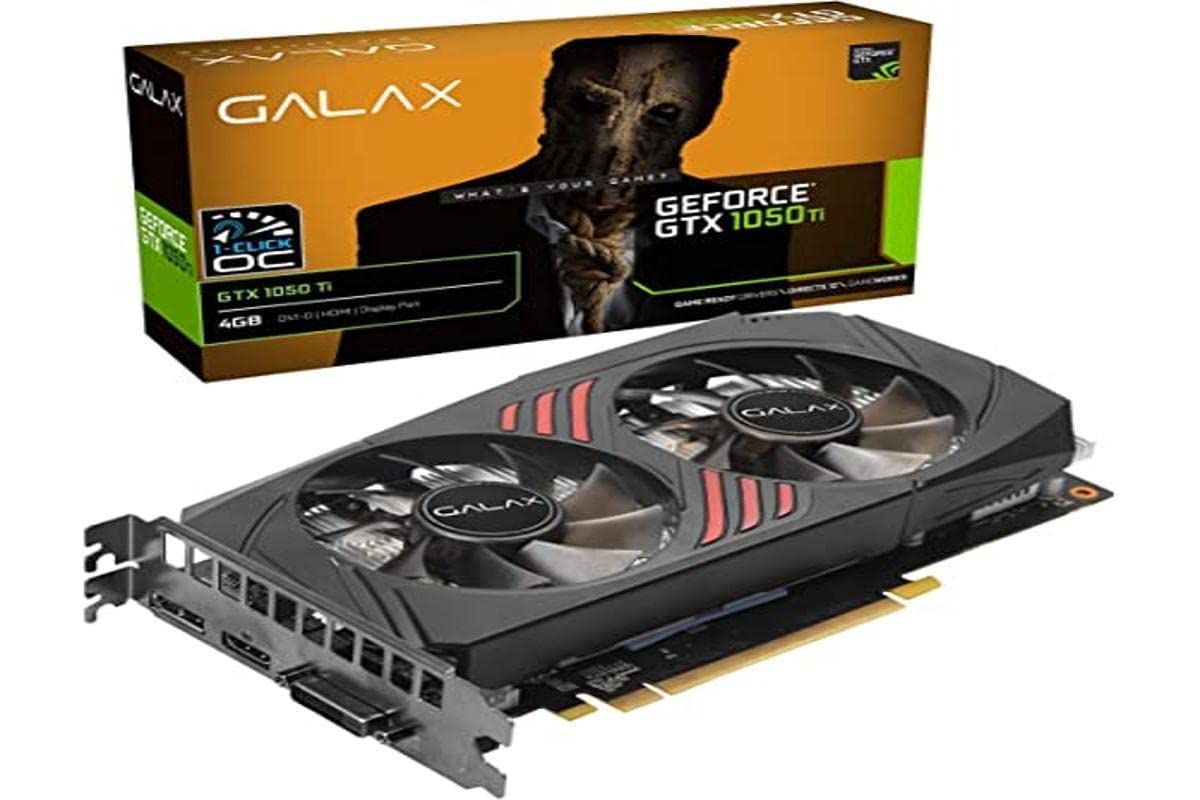 Amazon.in: Buy Galax 4 GB ddr5_sdram pci_e GeForce GTX 1050 Ti (1-Click ...