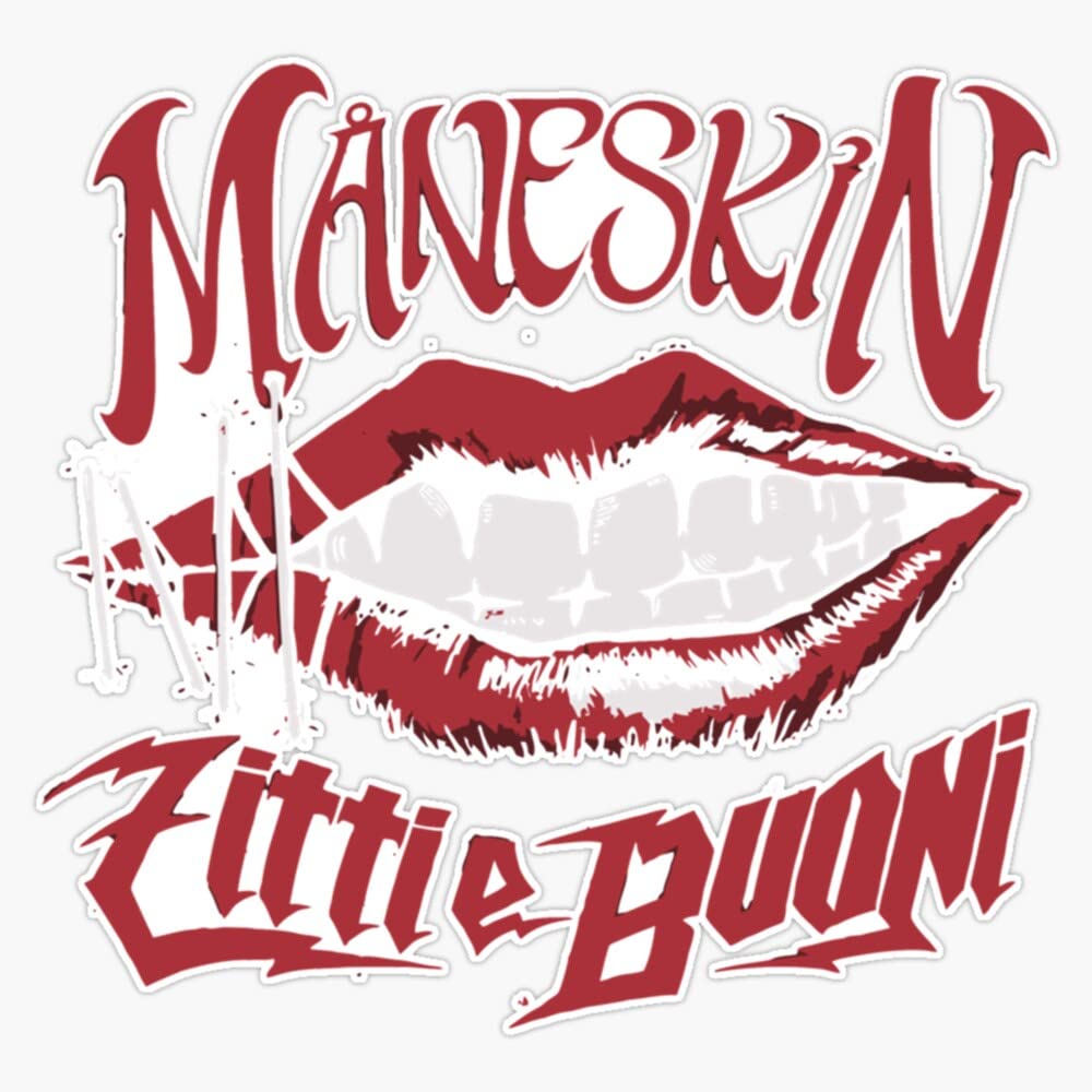 Amazon.com - OFFICIAL MANESKIN Classic Vinyl Bumper Sticker Size 5"
