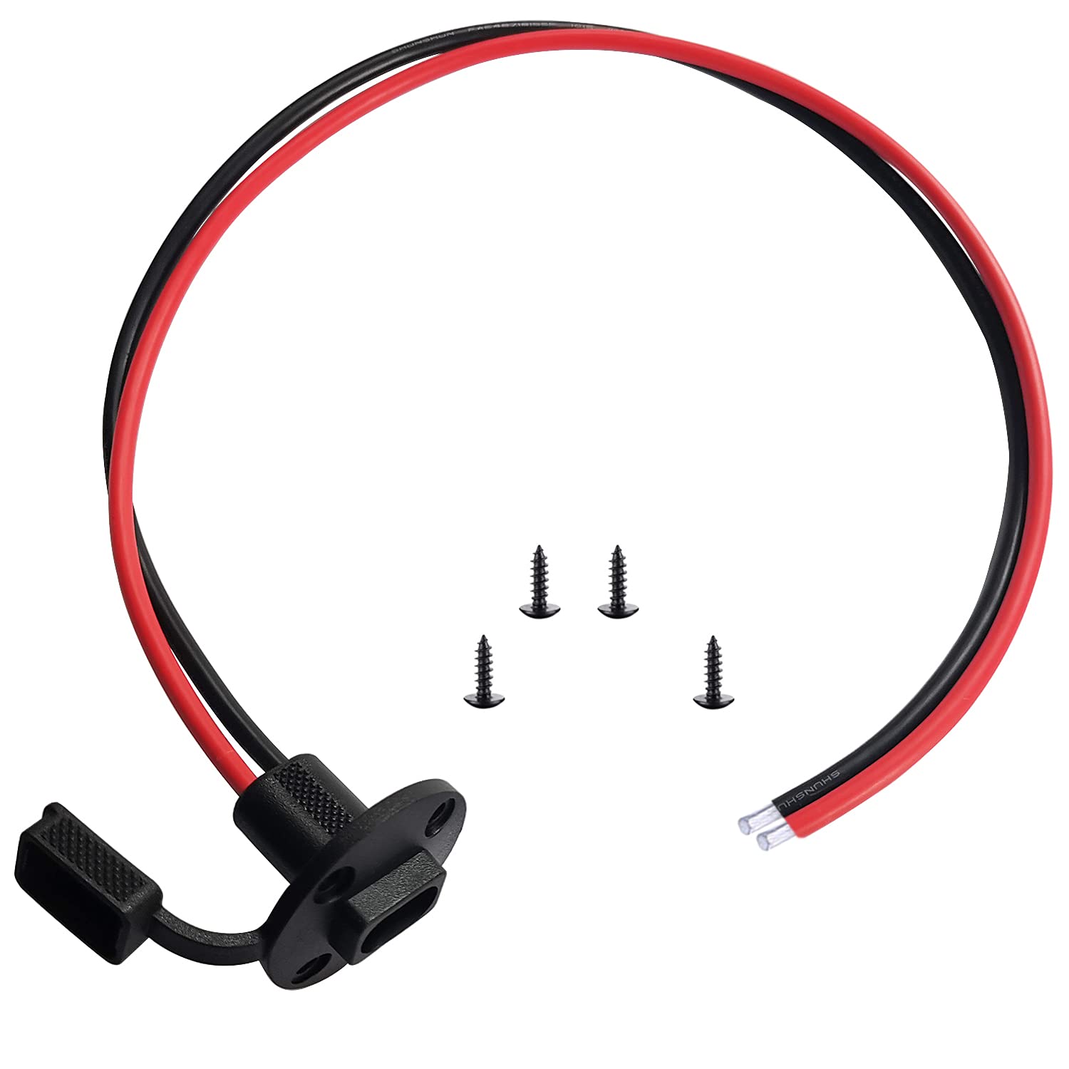 Amazon.com: AYECEHI 10AWG SAE Plug Cable SAE Socket Sidewall Port, [2ft ...