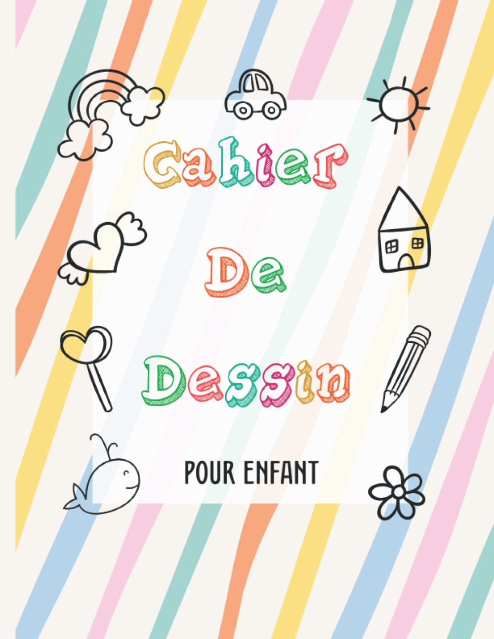 Amazon.fr - Cahier de Dessin: Carnet de dessin format A4 100 pages de ...
