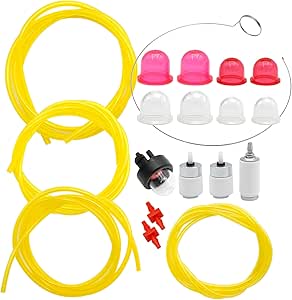 Amazon.com: AC04122 4 Size 4 Feet Fuel Line Kit for Ryobi Zama Craftman ...