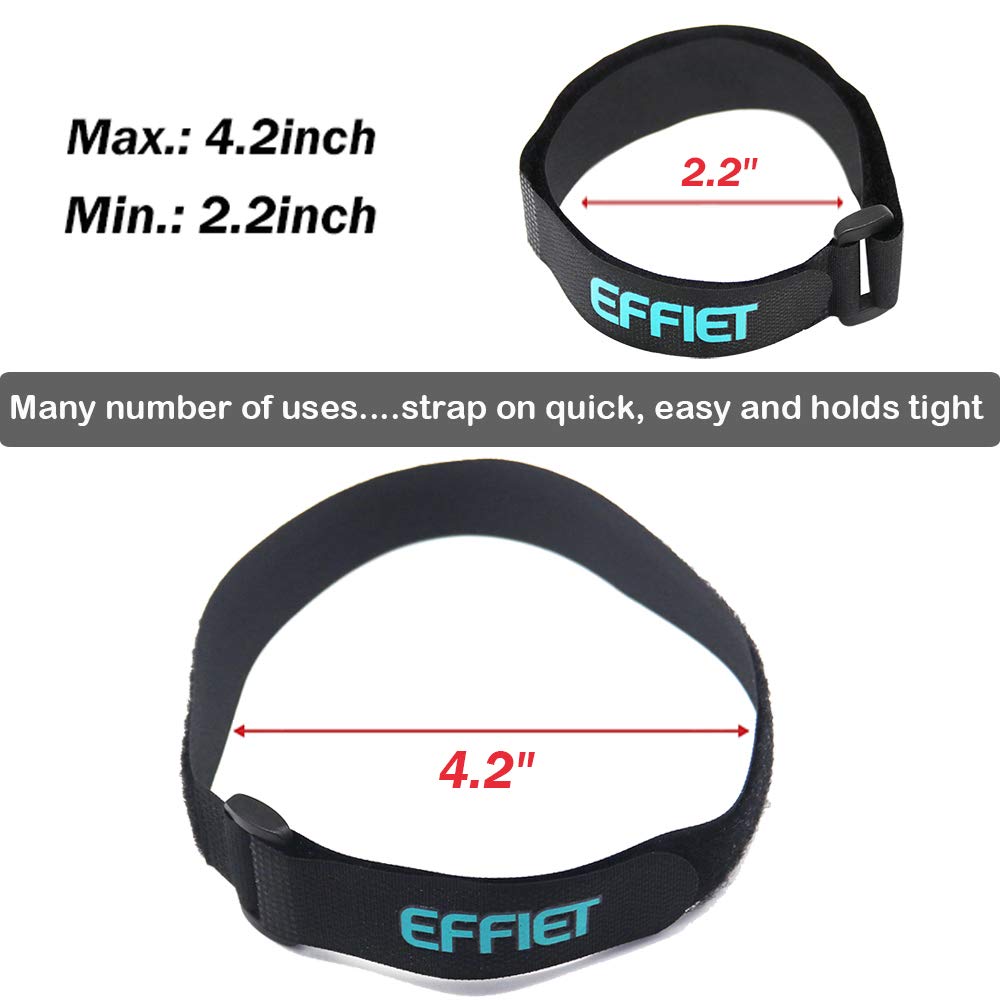 Snapklik.com : 12 Packs Fastening Cord Wrap 1 X 24 Inches Hook And Loop ...