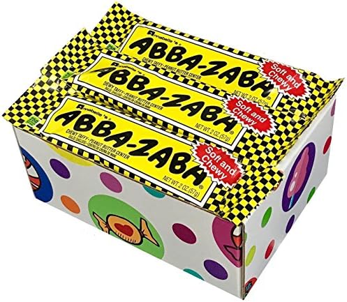 Amazon.com : Abba Zaba Candy Bars (Pack of 12) By CandyLab : Grocery ...