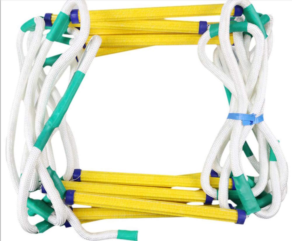 Buy WODETIAN Escape Rope Ladder Emergency Fire Rescue Safety Soft Rope ...
