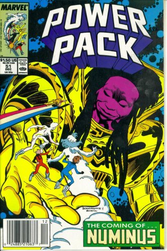 Power Pack #51 : The Numinus (Marvel Comics): Jon Bogdanove, Gray ...