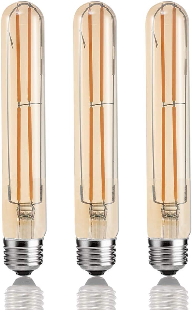 ZYCYLIGHT T10/T30 LED Bulbs,Tubular Edison Style LED Filament Bulb,8W ...