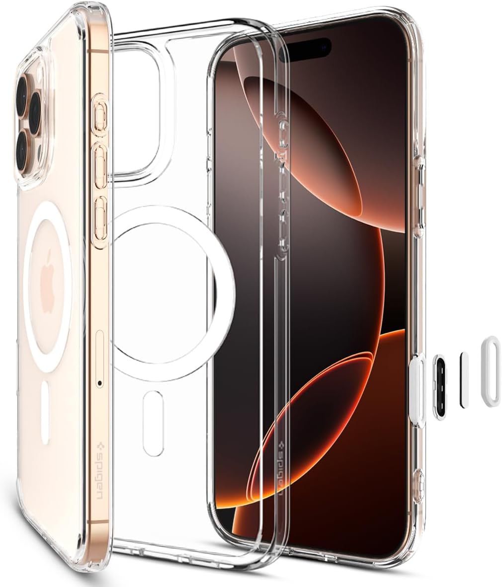 Spigen Ultra Hybrid Back Cover Case Compatible with iPhone 16 Pro (TPU ...
