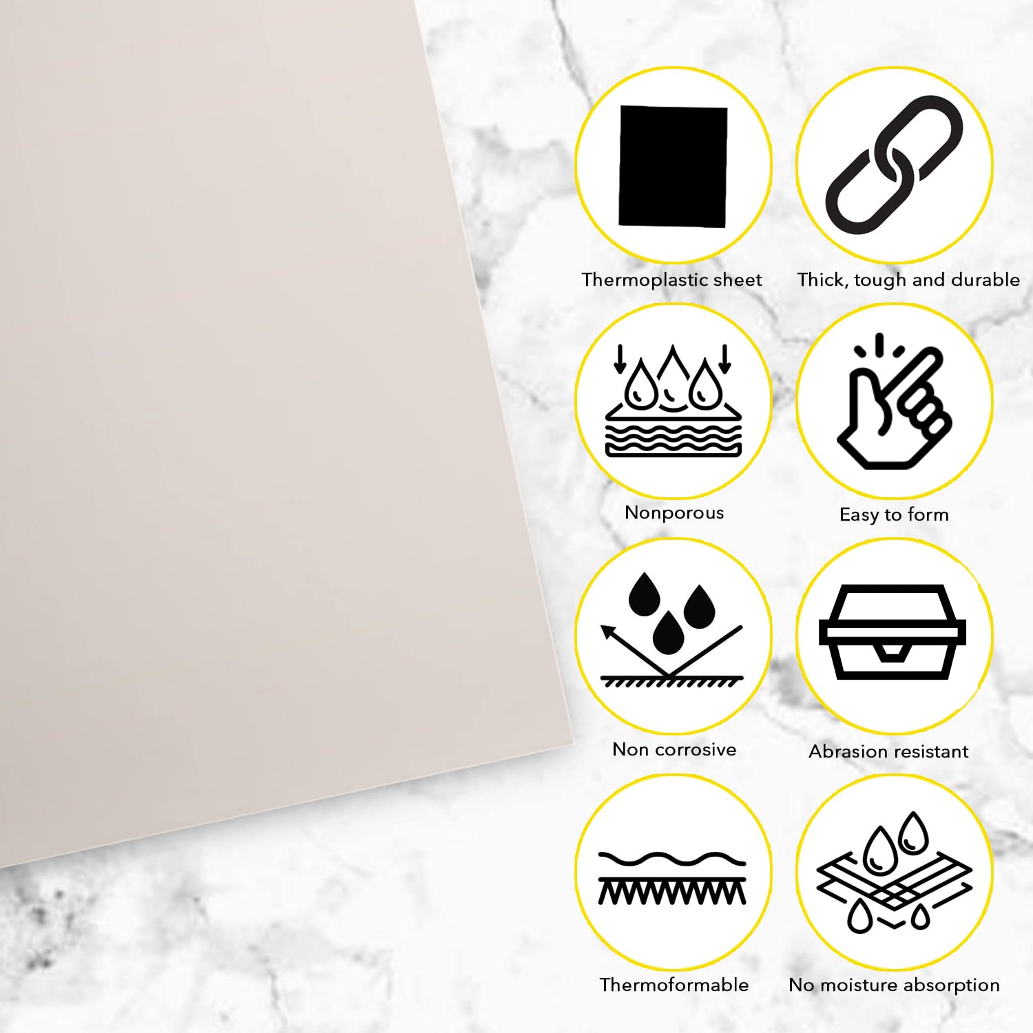 Kydex Sheets - Solid Color DIY Kit for Crafting Holsters, Sheaths, and ...