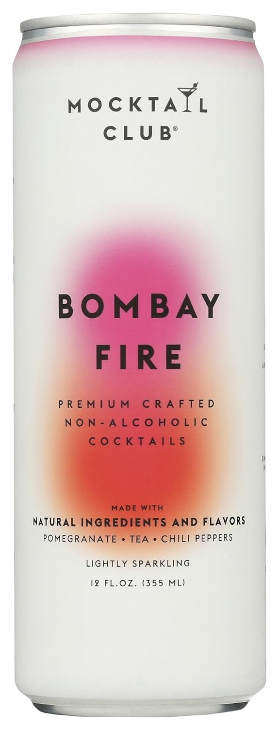Amazon.com : MOCKTAIL CLUB Bombay Fire Non Alcoholic Cocktail, 12 FZ ...