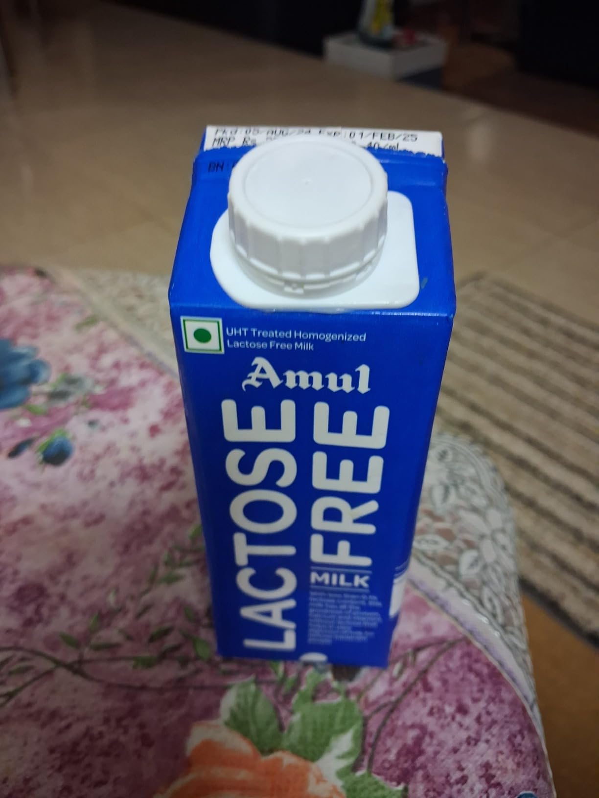 Amul Lactose Free Milk Liquid, 250Ml (Pack of 32) : Amazon.in: Books