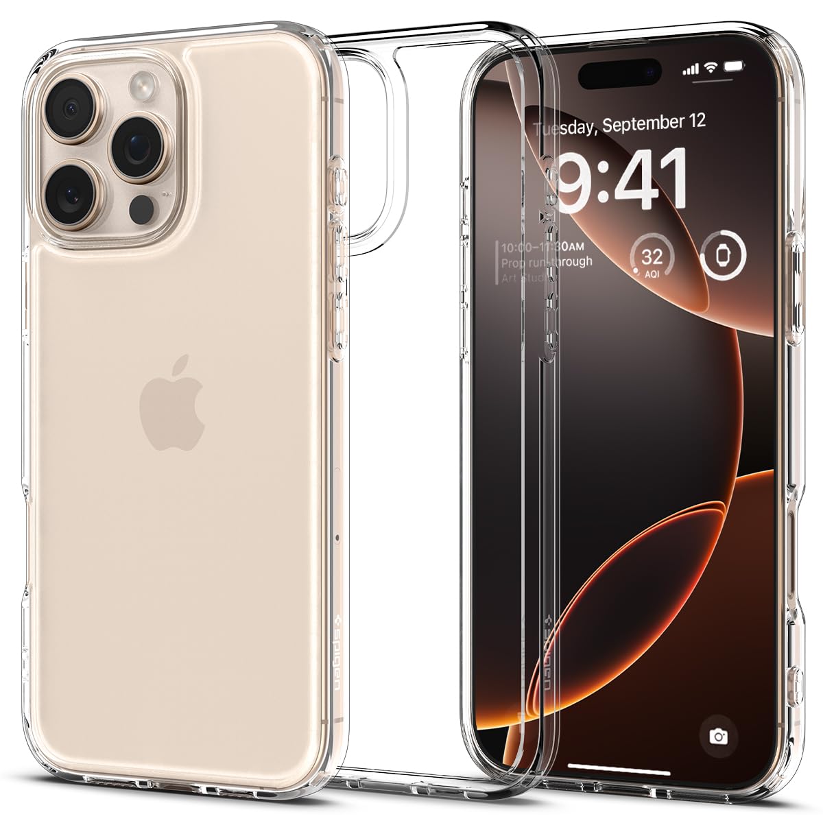 Amazon.com: Spigen Ultra Hybrid Designed for iPhone 16 Pro Case [NOT Compatible with MagSafe ...