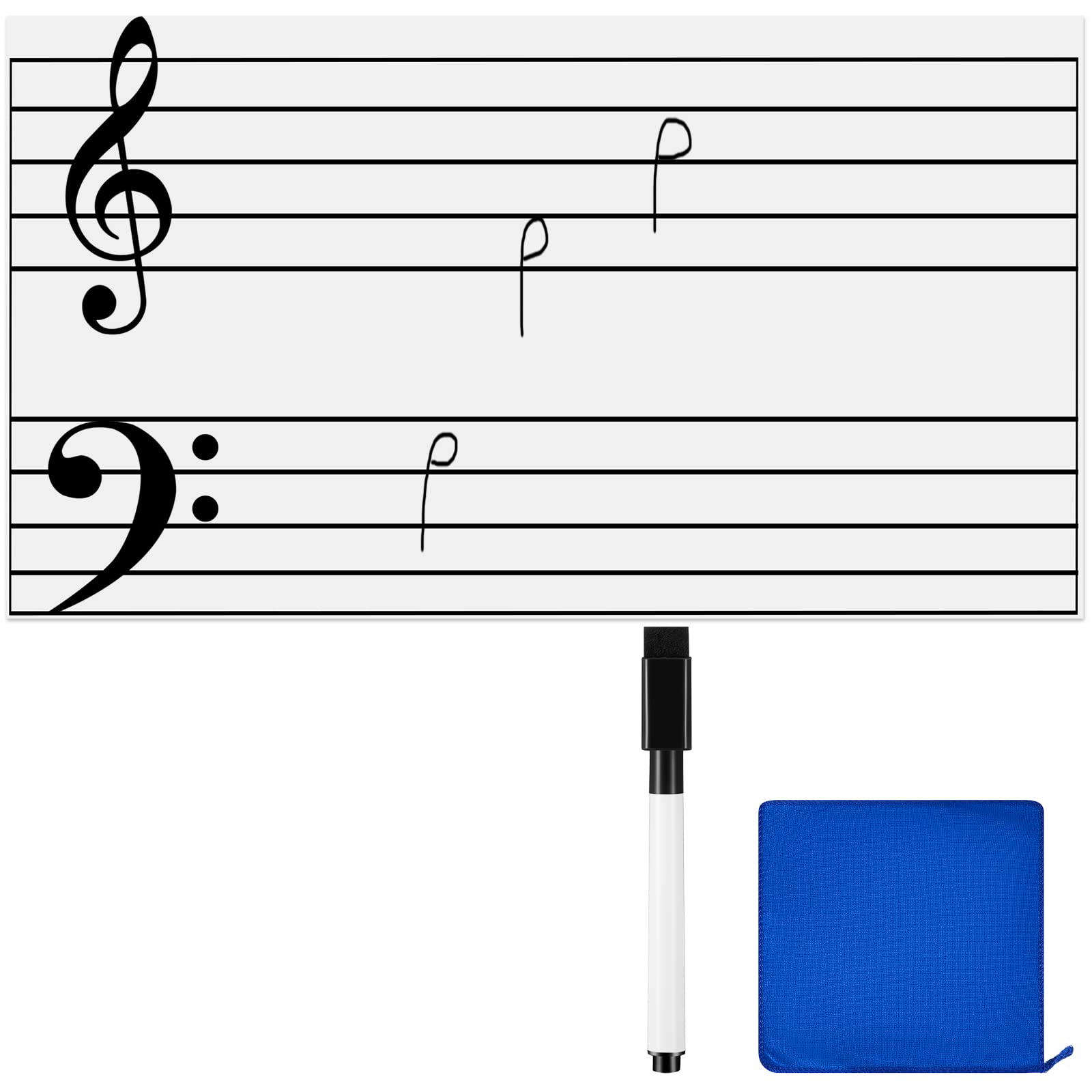 Dry Erase Music Classroom Posters Music Staff Laminated Poster 61 ...