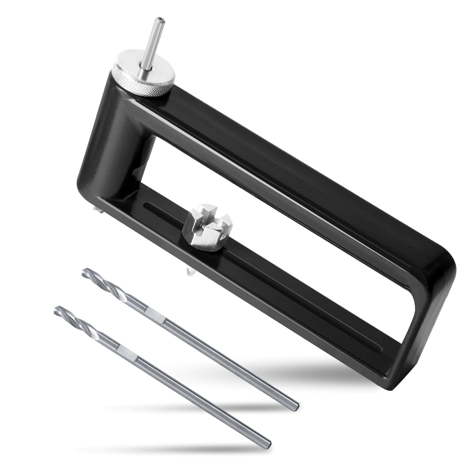 Amazon.com: Adjustable Sheet Metal Hole Cutter w/ 2 Drill Bits, 2 to 12 ...