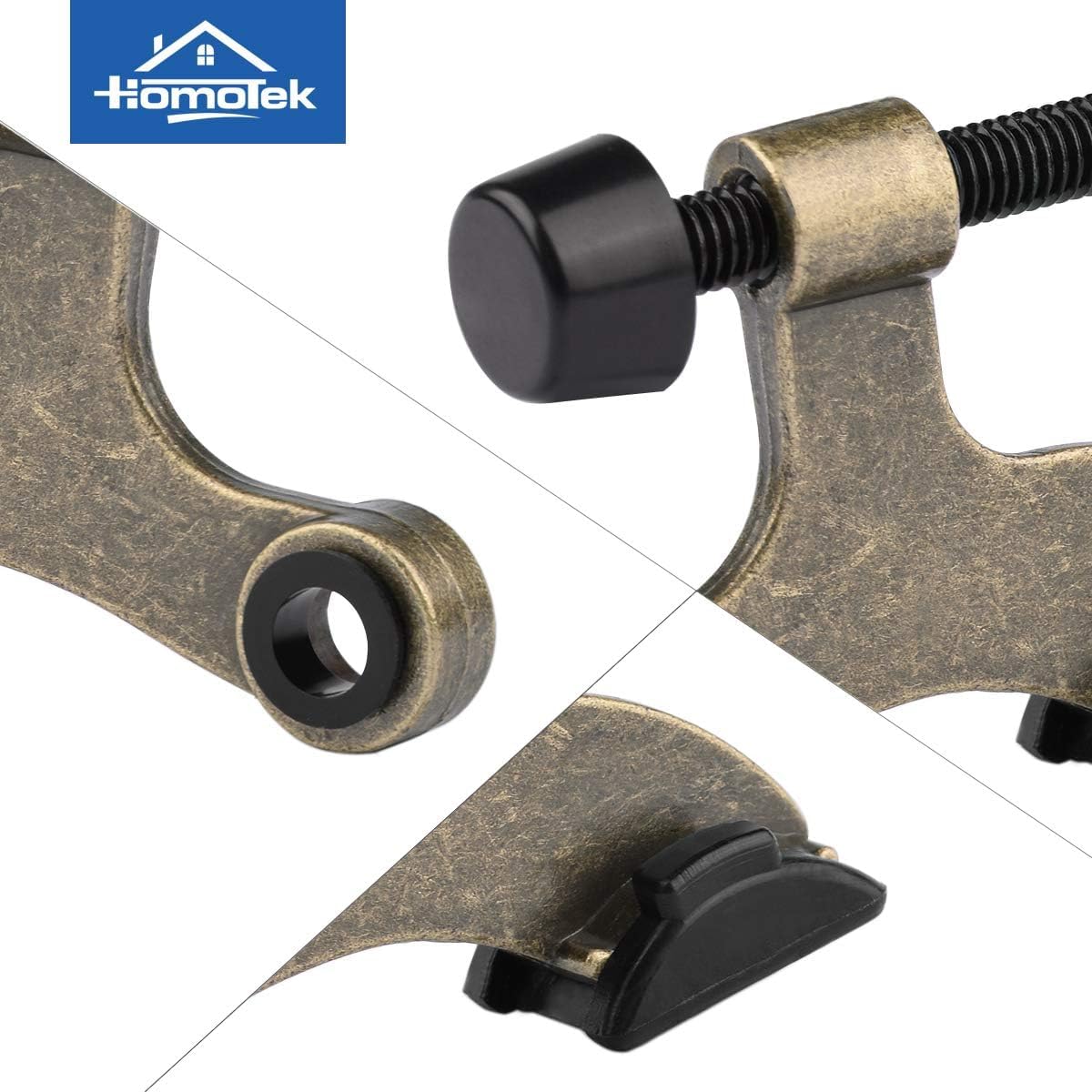 Snapklik.com : HOMOTEK 24 Pack Hinge Pin Antique Brass Door Stopper ...