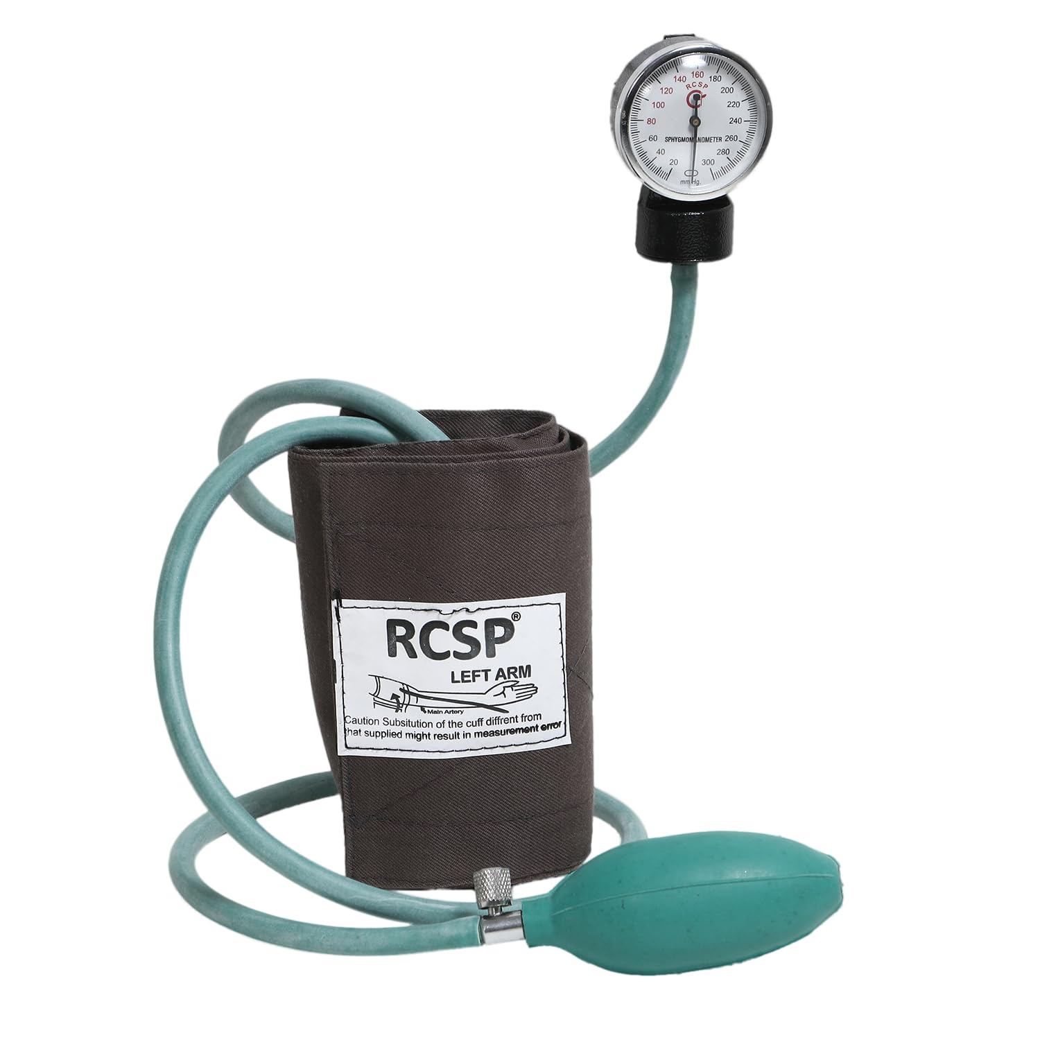 RCSP Aneroid Sphygmomanometer Blood Pressure Machine Upper Arm BP ...