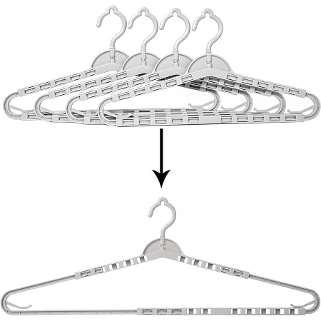 Amazon.com: BonDream 6-Pack Heavy Duty Plastaic Extra-Wide Arm 15"-23 ...