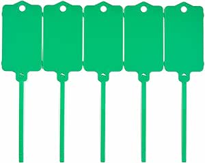 Amazon.com : Blank Waterproof Plastic Tags for Labeling, Reusable ...