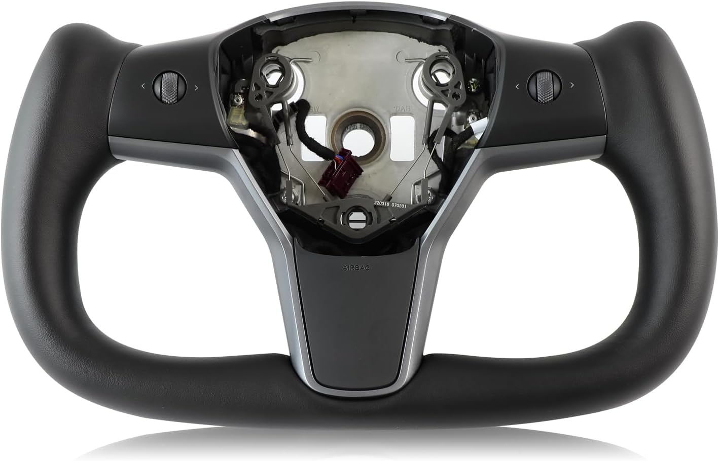 Amazon.com: ZIMABLUE Yoke Steering Wheel Personalized Yoke Steering ...