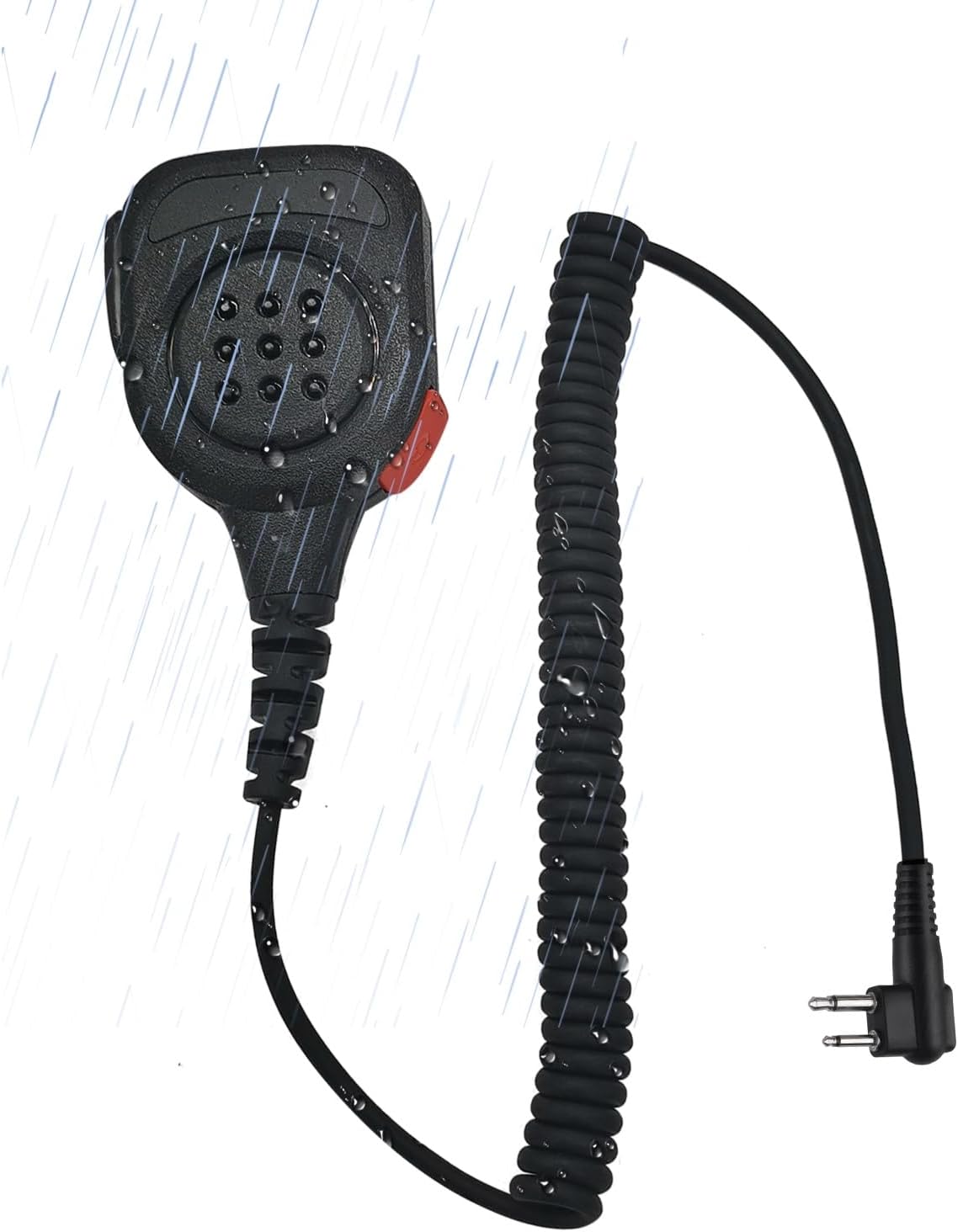 Amazon.com: commountain Speaker Mic for Motorola Radios R2 CP100D ...