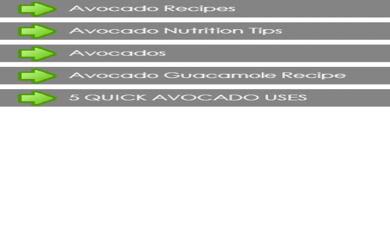 avocado recipes - App on Amazon Appstore
