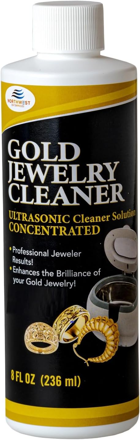 Amazon.com: NORTHWEST ENTERPRISES Ultrasonic Cleaner Solution for Gold ...