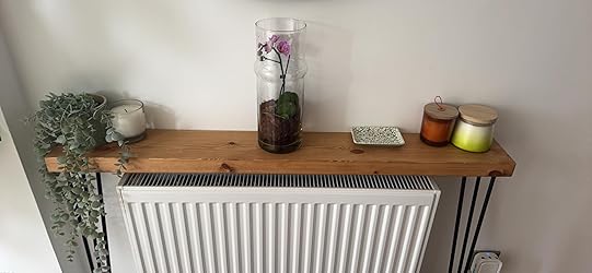 Rustic Chunky Console Table | 20cm or 15cm deep Handcrafted Home Side ...