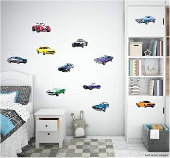 Muscle Car Wall Decals Highest Clarity Images
