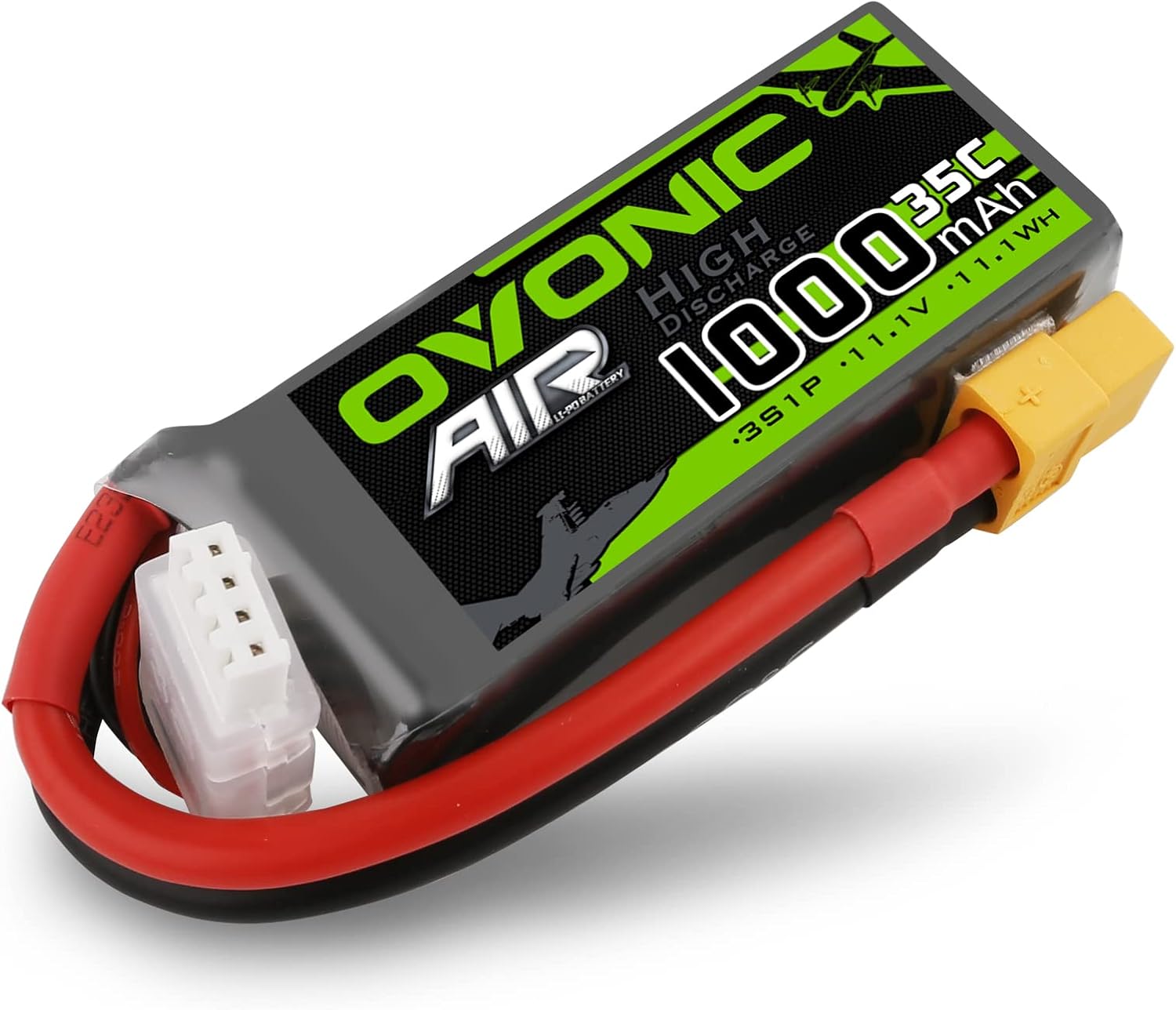 Amazon.com: OVONIC 3S Lipo Battery 35C 1000mAh 11.1V Lipo Battery with ...