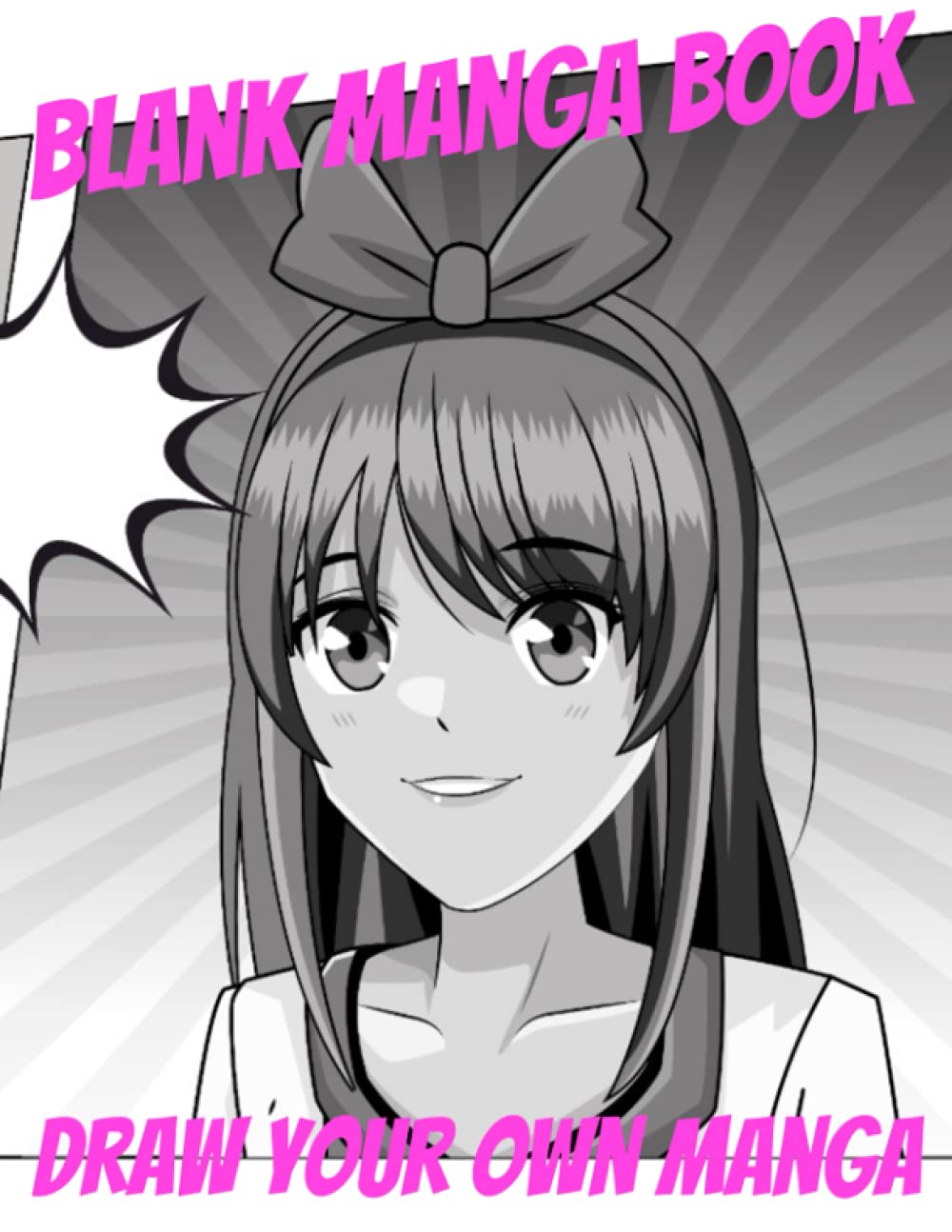 Buy Blank Manga Book Draw Your Own Manga: Blank Manga Panels, Blank ...