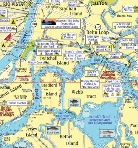 Snapklik.com : California Delta Map Laminated Poster