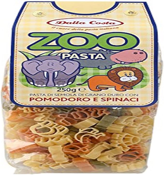 Dalla Costa Zoo Pasta 250g : Amazon.co.uk: Grocery