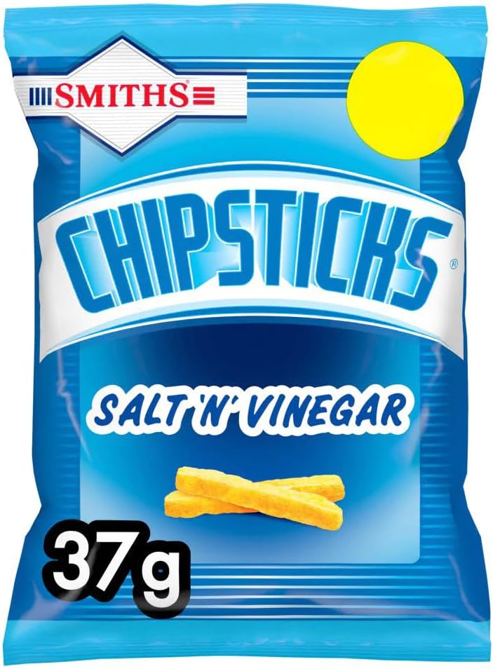 Smiths Chipsticks Salt & Vinegar Snacks 37g-Food : Amazon.co.uk: Grocery
