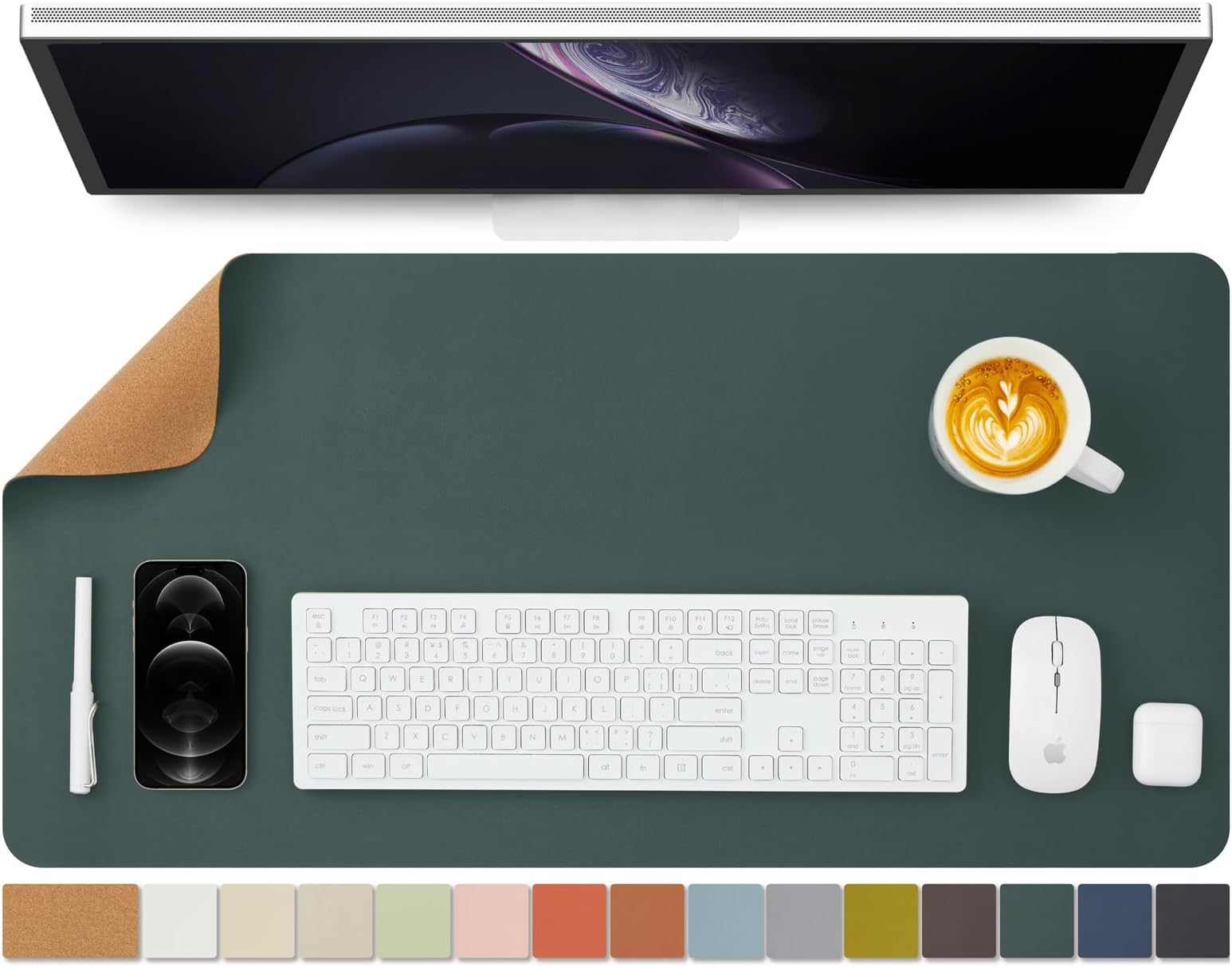 Amazon.com: Logitech Desk Mat - Studio Series, Multifunctional Large ...