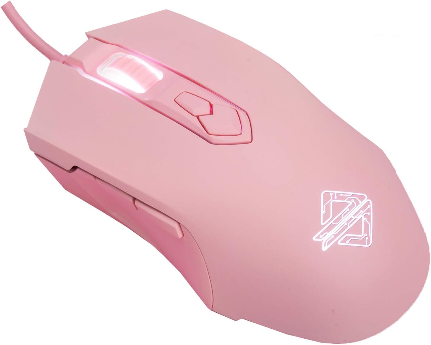 Amazon.com: DAREU Sakura Pink Wireless Gaming Mouse with Charging Dock ...