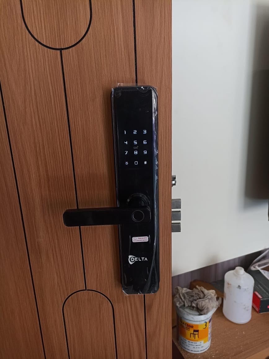 DELTA D1 PRO Digital Smart Door Lock | Five Bolt | Fingerprint | WiFi ...