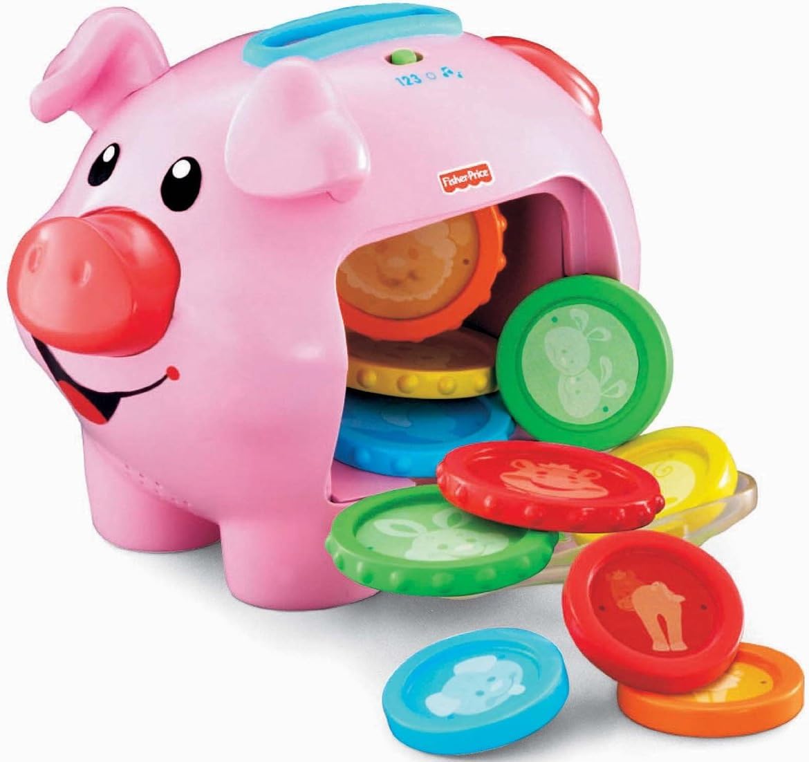 Amazon.com: Fisher-Price Laugh & Learn: Learning Piggy Bank : Toys & Games