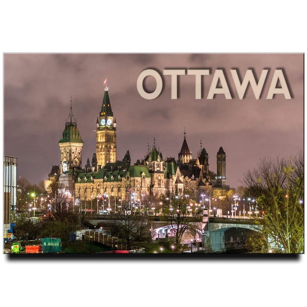 Amazon.com: Ottawa Photo Fridge Magnet Canada Travel Souvenir ...