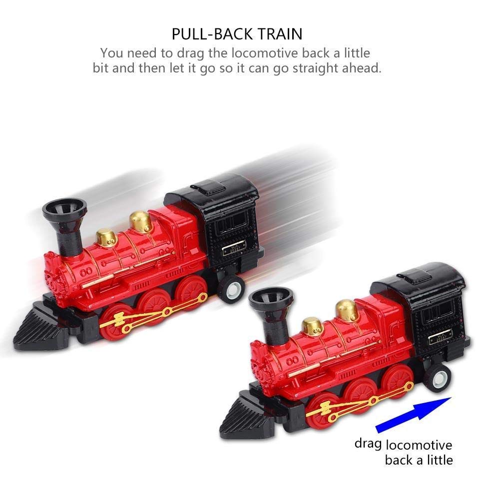 Toy Train Pull Back Diecast New York Central Diesel Model Toy Train