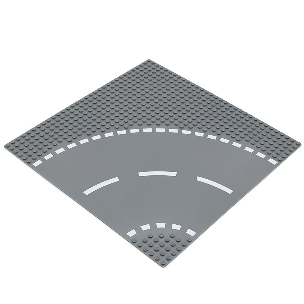 Snapklik.com : Feleph Classic Road Base Plates, City Street Curve Road ...