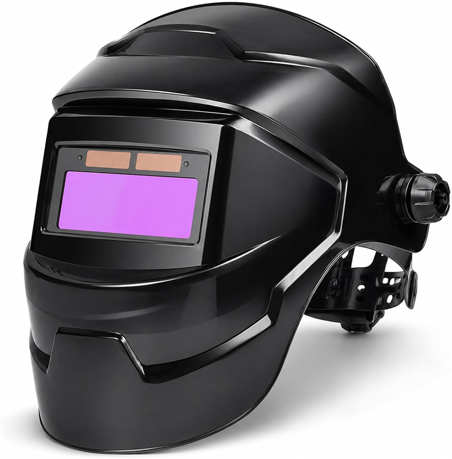 Auto Darkening Welding Helmet, Solar Powered Welding Mask with LCD ...