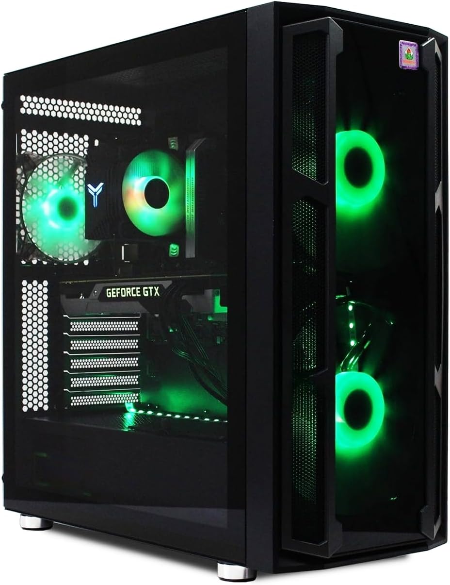 BEDROCK MALACHITE Gaming PC – GTX 1080 8GB – i5 11400F – 16GB DDR4 ...