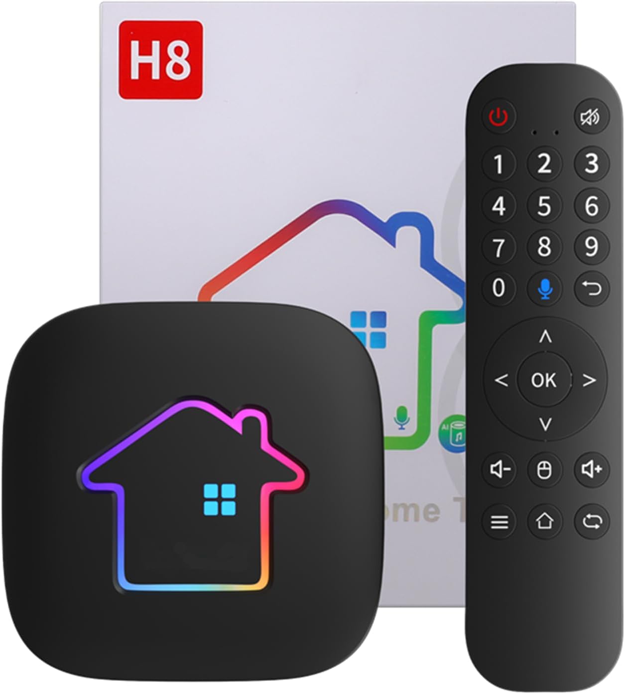 Milcery HTV Box 8 Brazil HTV8 Box H8 H.TV7 TV Brazil New Version ...
