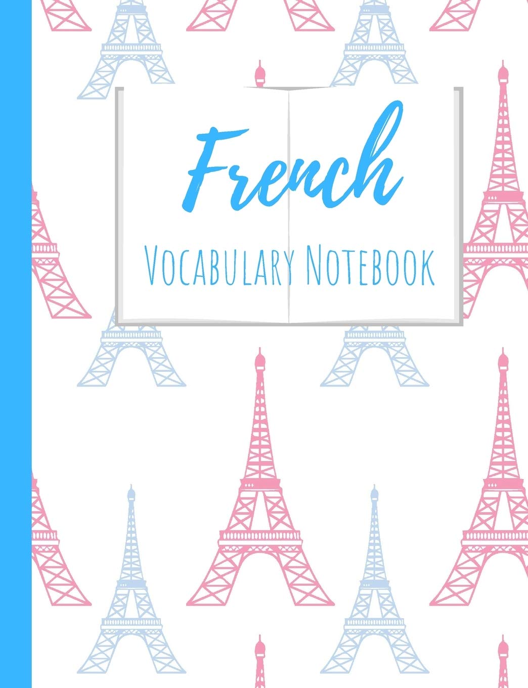 Amazon.com: French Vocabulary Notebook: Split page layout New ...
