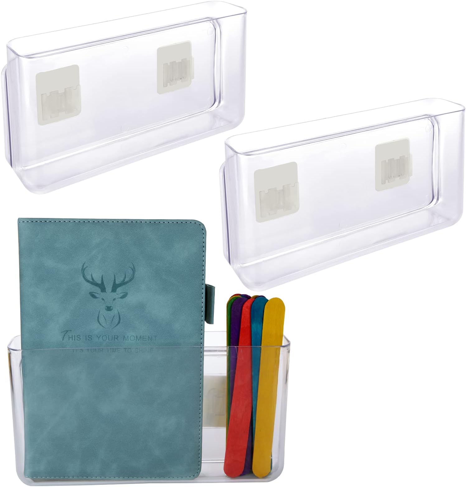 Amazon.com: SOURCEONE.ORG Deluxe Clear Acrylic File Chart Holder Wall ...