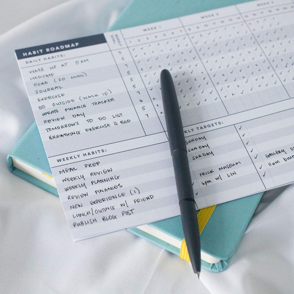 Buy Habit Roadmap by BestSelf - Visual Tool to Establish and Track Good ...