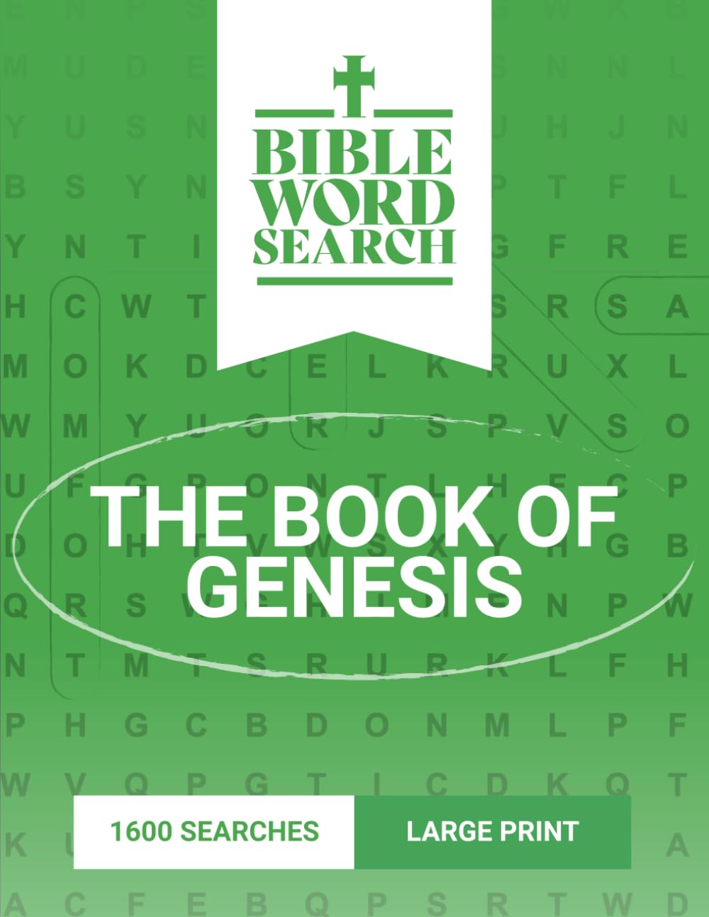 Bible Word Search Large Print: The Book of Genesis – Includes Bible ...