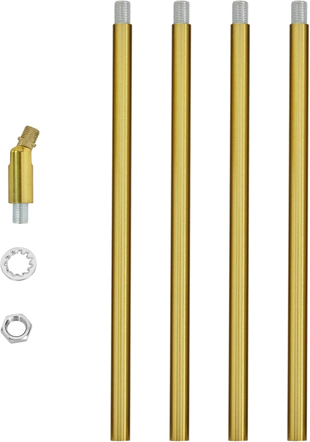 Amazon.com: SHENGQINGTOP M10 Threaded Extension Rod with Sloped Ceiling ...