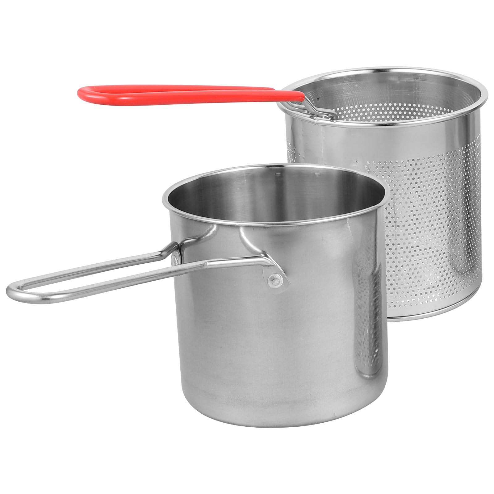 Amazon.com: Stainless Steel Deep Fryer Pot: Small Japanese Tempura 304 ...