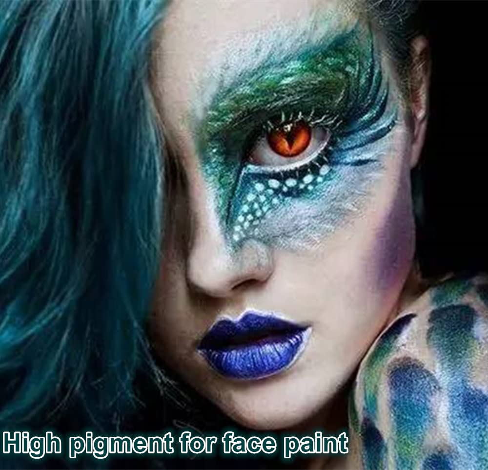 Snapklik.com : Dark Green Face Body Paint Stick, Eye Black Stick For ...