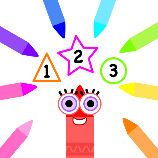 Crayon By Numbers - color pictures and have fun - Kids educational game ...